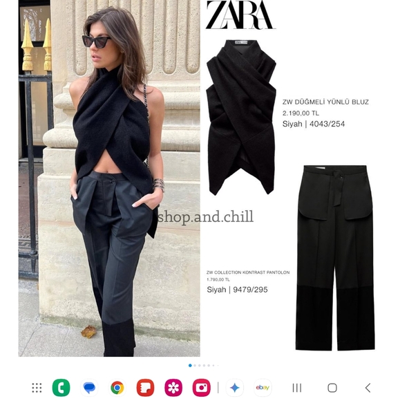 Zara | Pants & Jumpsuits | Zara Inside Out Panst | Poshmark